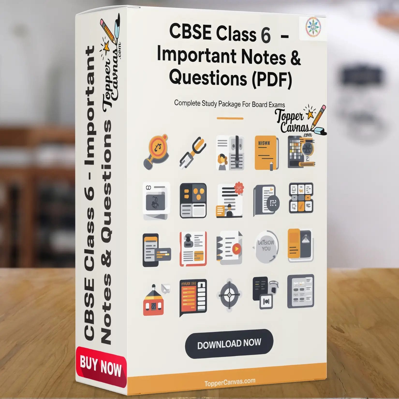Class 6 - Topper Canvas: Digital Study Materials for CBSE, NEET, & UPSC